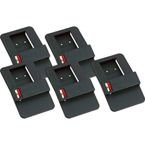 fastcap speedclip speed clip tape measure belt clip and pencil holder, 5-pack