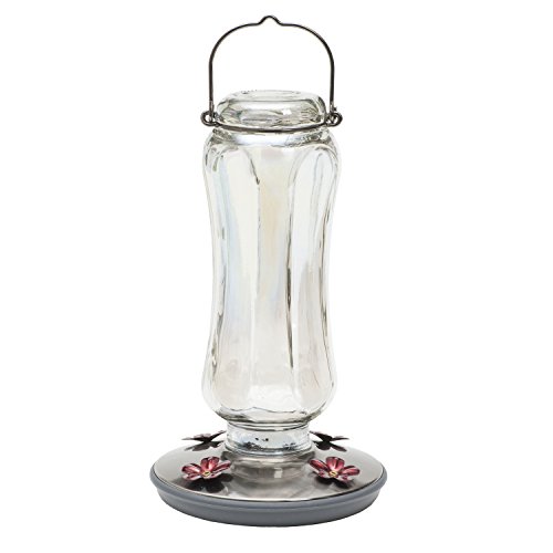 Perky-Pet 8132-2 Starglow Vintage Glass Hummingbird Feeder