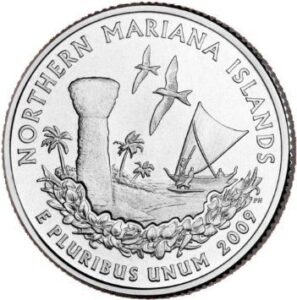 2009 d mariana islands quarter uncirculated