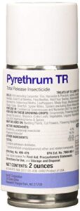 basf 59011861 pyrethrum tr aerosol, 2oz (pack of 12), clear