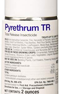 BASF 59011861 Pyrethrum TR Aerosol, 2oz (Pack of 12), Clear