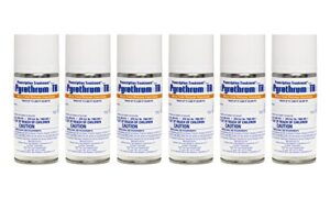 pyrethrum tr 2 oz (6 count) prescription treatment micro total release insecticide aerosol fogger aphids, fungus gnats and whiteflies killer bomb whitefly mites pest control