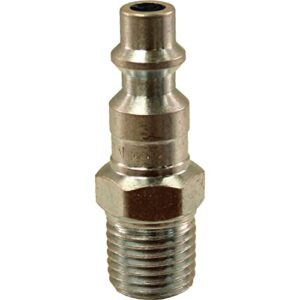 Milton 727 NPT M Style 1/4 Male Air Line End Plug (MIL727) 25-Pack