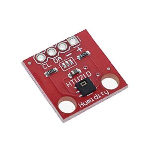 HiLetgo HTU21D Temperature Humidity Sensor Breakout Module I2C IIC 1.5V-3.6V Replace SHT15 Compatible to SHT20 SHT21