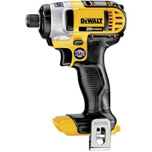 dewalt dcf885br 20v max cordless lithium-ion 1/4 in. impact driver (bare tool) (renewed)