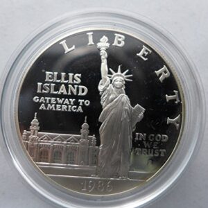 1986 Statue of Liberty Two Coins Proof Set Mint State