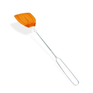 5pk - metal handle hand fly swatters