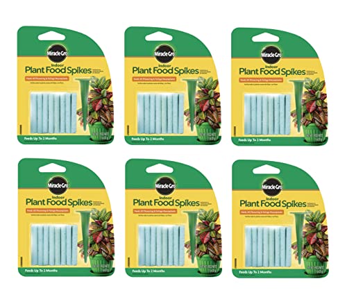 Plant Food Spikes, 6-12-6 Formula, 1.1-oz.