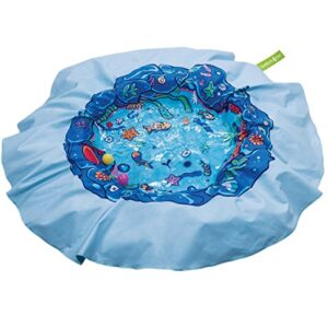 EverEarth E Lite Waterproof Beach Blanket & Kiddie Pool, Blue