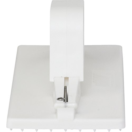 Vikan, White Pad Holder,Handheld,9" x 3.7",PP/SS, 5510