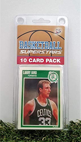 Larry Bird- (10) Card Pack NBA Basketball Superstar Bird Starter Kit all Different cards. Comes in Custom Souvenir Case! Perfect for the Ultimate Bird Fan! by 3bros