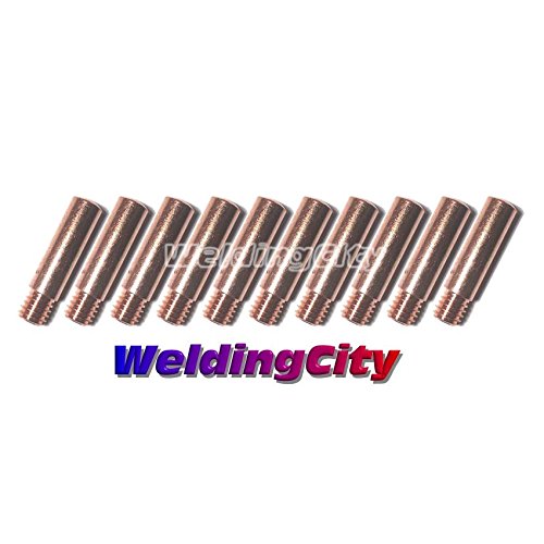 WeldingCity Pack of 10-pcs Contact Tip 11-23 (.023") for Lincoln Magnum 100L and Tweco Mini/#1 MIG Welding Guns