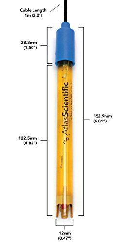 Atlas Scientific Lab Grade pH Probe 0 − 14 pH