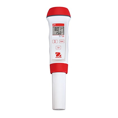 Ohaus ST20 pH Pen Meter, Waterproof, 0.01 pH