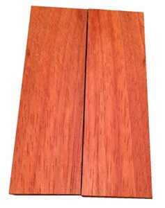 padauk knife scales - 3/8"x1.5x5" - 2 pack