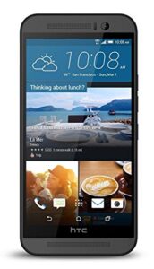 htc one m9 32gb android smartphone w/ front-facing speakers and 20mp camera unlocked for all gsm carriers worldwide - gunmetal gray