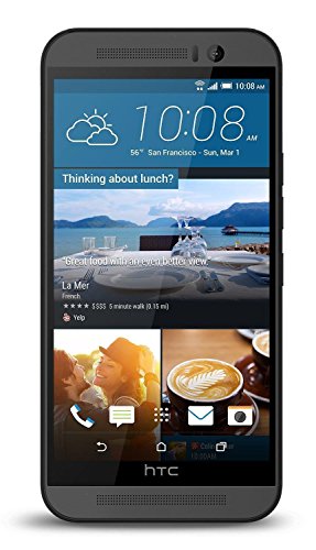 HTC One M9 32GB Android Smartphone w/ Front-Facing Speakers and 20MP Camera Unlocked for all GSM Carriers Worldwide - Gunmetal Gray