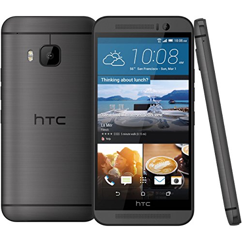 HTC One M9 32GB Android Smartphone w/ Front-Facing Speakers and 20MP Camera Unlocked for all GSM Carriers Worldwide - Gunmetal Gray