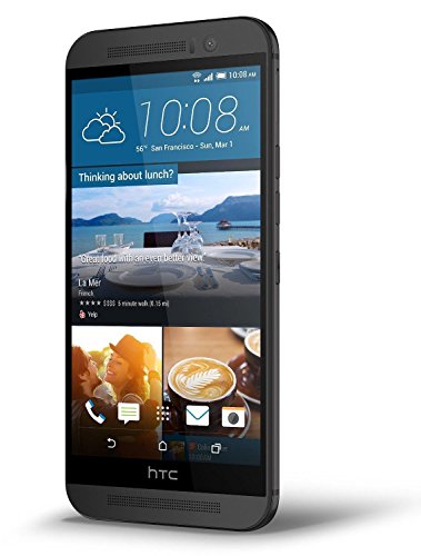 HTC One M9 32GB Android Smartphone w/ Front-Facing Speakers and 20MP Camera Unlocked for all GSM Carriers Worldwide - Gunmetal Gray