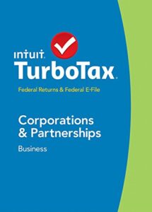 turbotax business 2014 federal + fed efile, corp & partnership, estates & trusts tax software - 424567