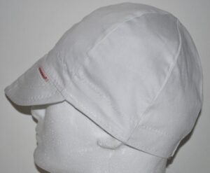 comeaux caps reversible welding cap solid white 7 3/4 (6)