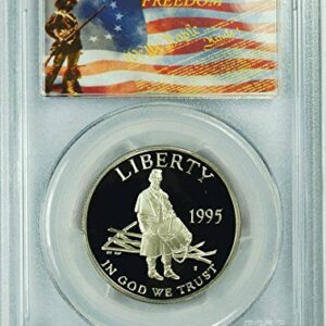 1995 Modern Commemorative Civil War (Freedom Label) Half Dollar PR-70 PCGS DCAM