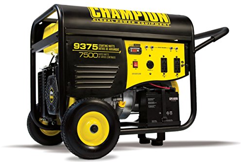 Champion 7500-Watt Portable Generator with Electric Start and 25-ft. Extension Cord