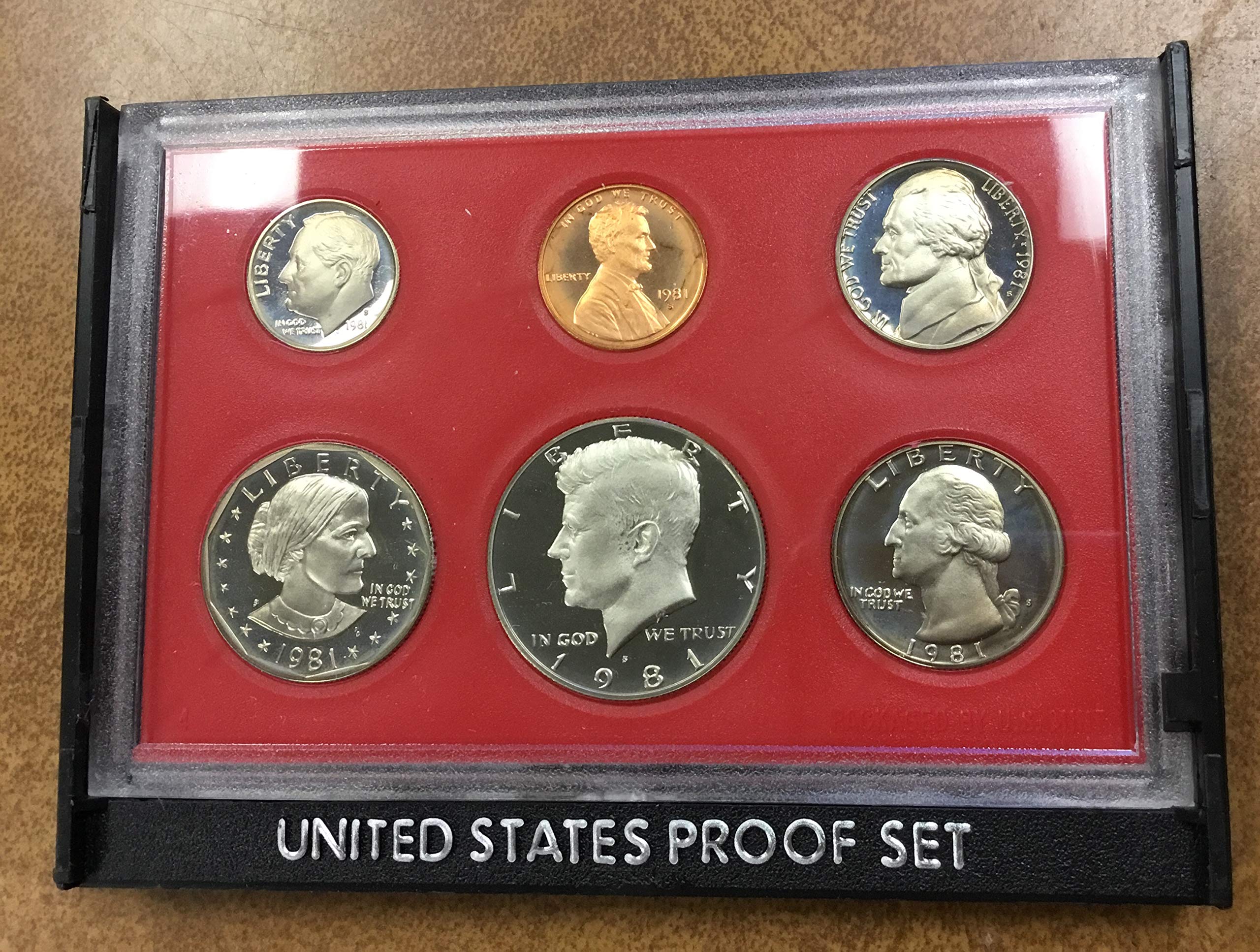 1981 S US Proof Set Original Government Packaging