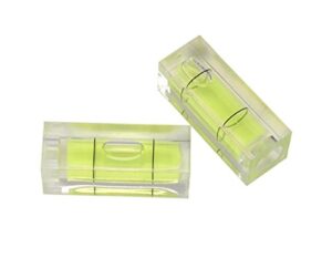 mini bubble spirit level tripod picture hanging level tool horizontal leveler for rv, machines, furniture, tripods, camera equipment, set of 2