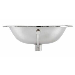 Sinkology BOD-0903BRN Dalton Drop-in Handcrafted Bathroom Sink, 20", Hammered Nickel