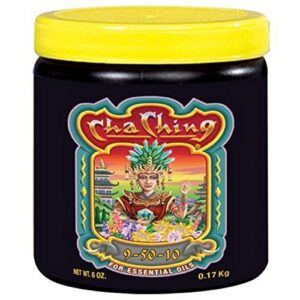 foxfarm 732748, 6 oz fox farm cha ching soluble jar fertilizer, black