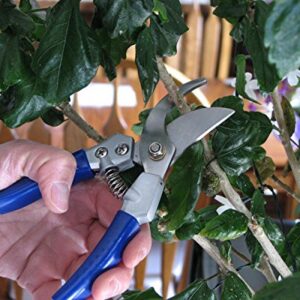 Coolife Professional Garden Bypass Pruning Shears, Heavy Duty Sharp Hand Pruner for Trees, Hedges, Bonsai, Shrubs and Roses