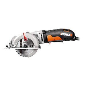 worx wx429l 4 amp worxsaw 4.5" electric compact circular saw