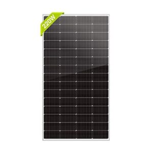 newpowa 220w monocrystalline 10bb cell solar panel 220 watt 12v high efficiency mono module rv marine boat off grid