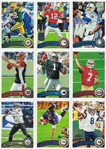 2011 topps nfl football series complete mint hand collated 440 card set loaded with rookies including von miller, jj watt, cam newton plus complete m (mint)