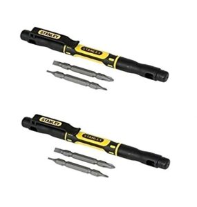 bostitch office stanley 4-in-1 pocket screwdriver pack of 2 (66-344-2)