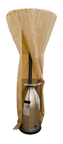 Hiland PRM-T HVD-CVR-ECON Heavy Duty Tall Patio Heater Cover, 87", Tan