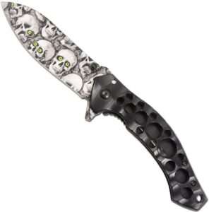 ossuary guardian skull manual pocket knife