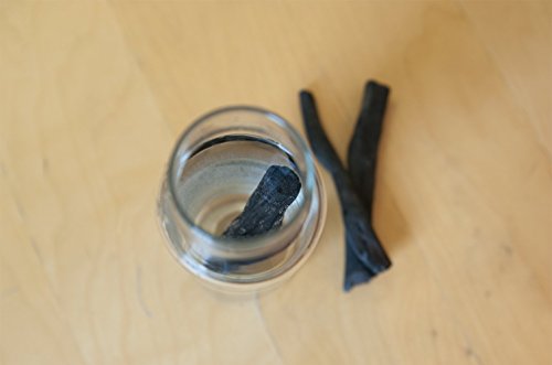 Binchotan Charcoal - Water Purifying Sticks for Great-Tasting Water from Kishu, Japan - Each Stick Filters up to 2 Liters of Water - 3 Sticks