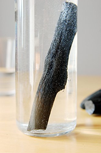 Binchotan Charcoal - Water Purifying Sticks for Great-Tasting Water from Kishu, Japan - Each Stick Filters up to 2 Liters of Water - 3 Sticks