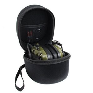 Hard Case for Howard Leight Impact Sport Sound Amplification Electronic Shooting Earmuff. (Case only)