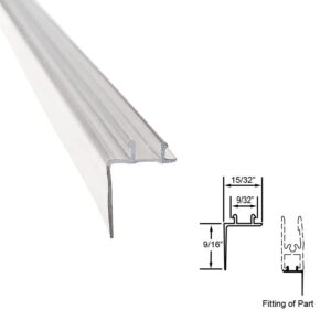 Two-Pronged Shower Vinyl Sweep and Seal - 32-1/2"