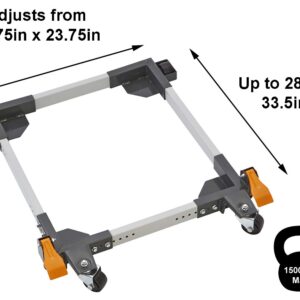 Bora Portamate PM-3500-Industrial Strength Universal Rolling Mobile Base That Makes Your Heaviest Power Tools Easy to Move