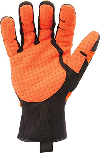 Ironclad KONG SDX2-05-XL Original Oil & Gas Safety Impact Gloves, X-Large, Orange