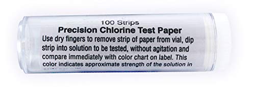 Chlorine Test Papers (100 Strips)