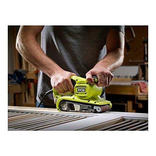 Ryobi ZRBE319 6 Amp 3 in. x 18 in. Belt Sander (Renewed)