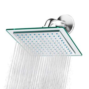 blue ocean 8" sh6021a chrome bath rainfall shower head