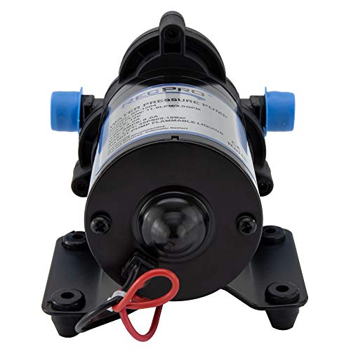 RecPro RV Water Pump 3.0 GPM| Compatible with Shurflo 4008-101-A65 | 12V Water Pump | Self-Prime | Camper Water Pump | RV Plumbing (1 Pump)