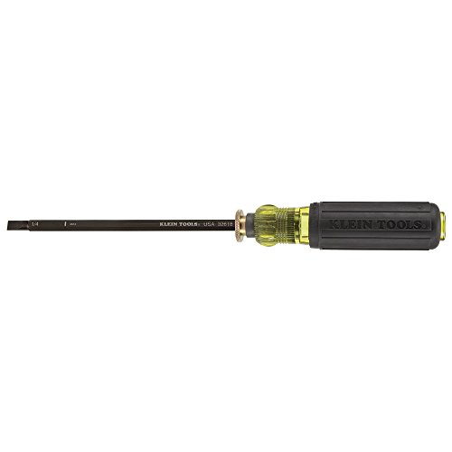 Klein Tools 32751 Screwdriver with Adjustable Length 4 to 8-Inch, #2 Phillips Tip and 1/4-Inch Slotted Tip