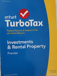 intuit 424529 turbotax premier 2014 federal plus state plus federal e-file tax